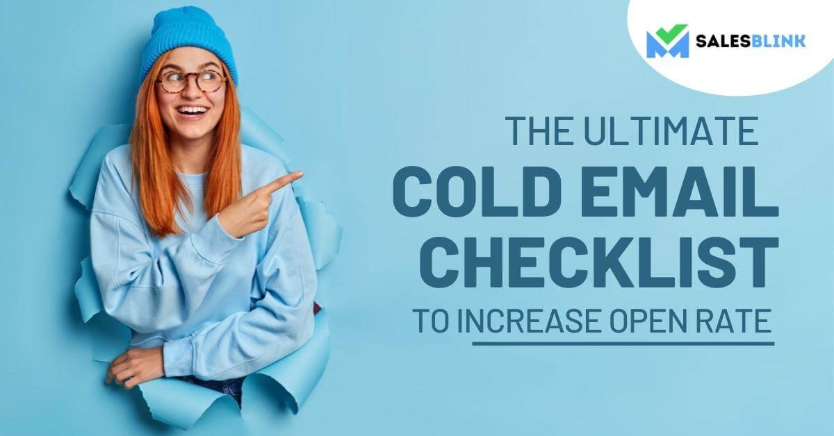 The Ultimate Cold Email Checklist To Increase Open Rate 2X🤑